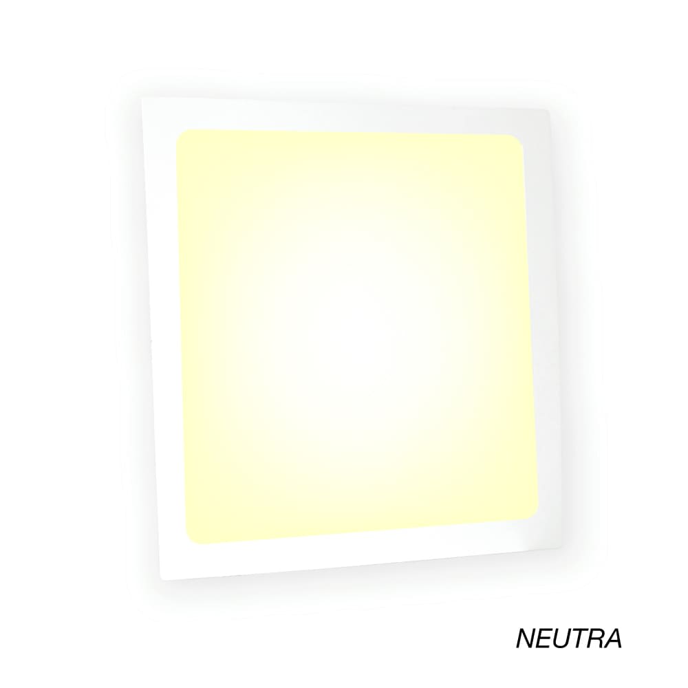 Panel Led EMBUTIDO Cuadrado Slim 24W Globaltronics | Ferrelectrica SPA