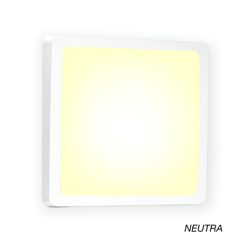 Panel Led S/P Cuadrado Slim 18W Globaltronics | Ferrelectrica SPA
