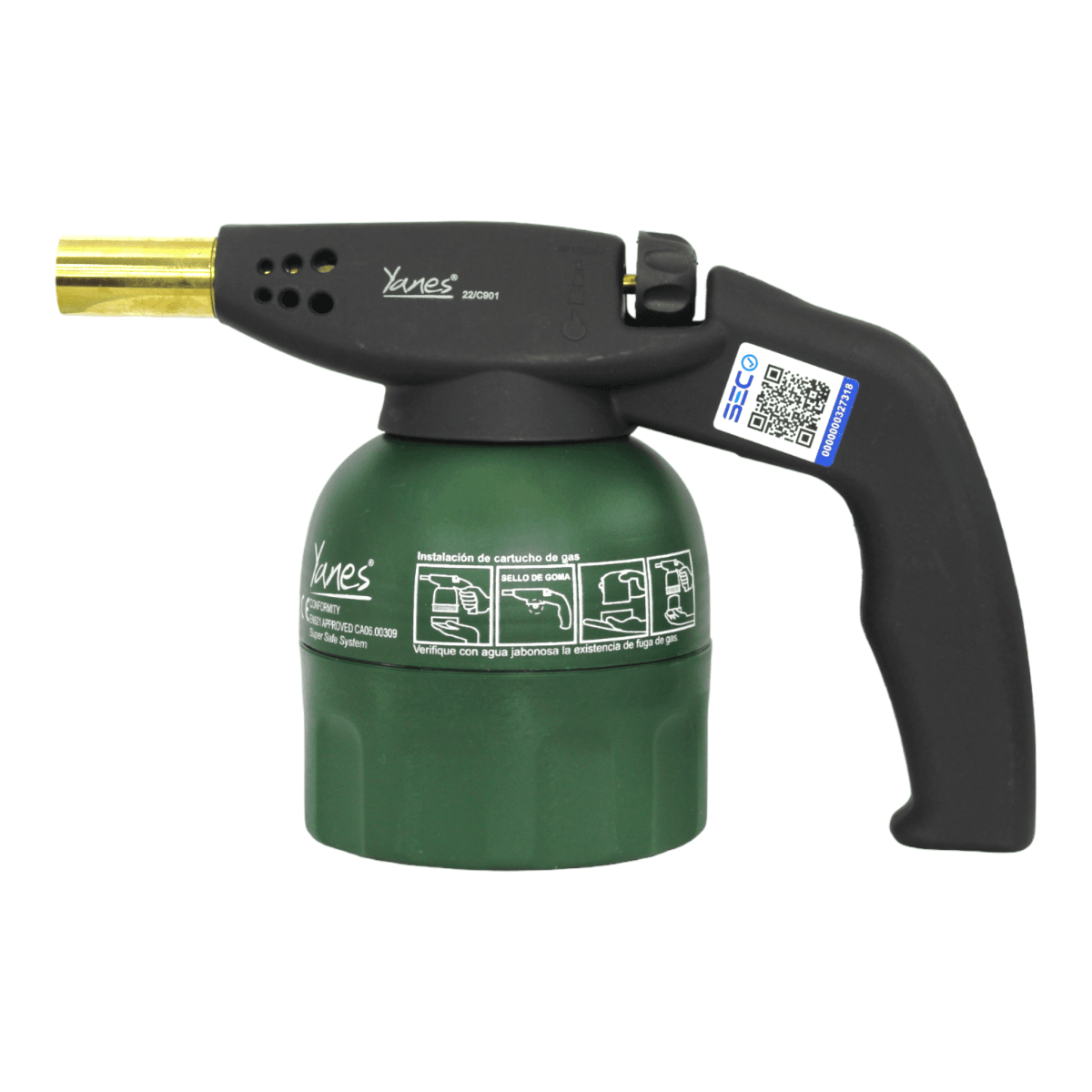 Soplete a Gas Sin Piezo Prof. 160P YANEZ | Ferrelectrica SPA