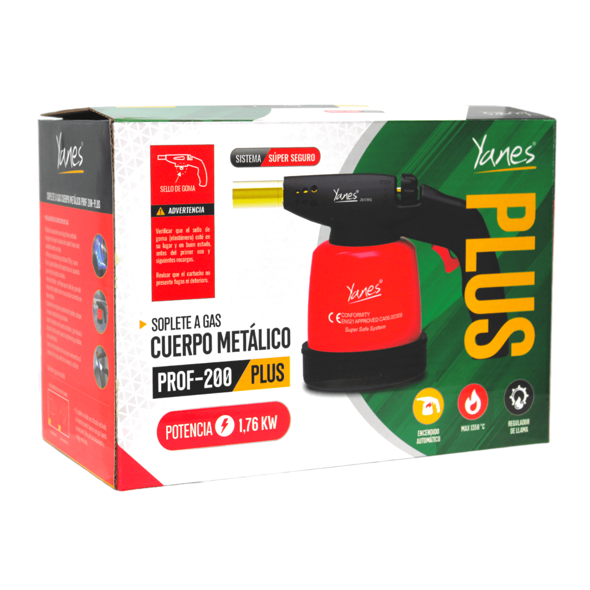 Soplete a Gas C/metal C/piezo Prof. 200P YANEZ | Ferrelectrica ...
