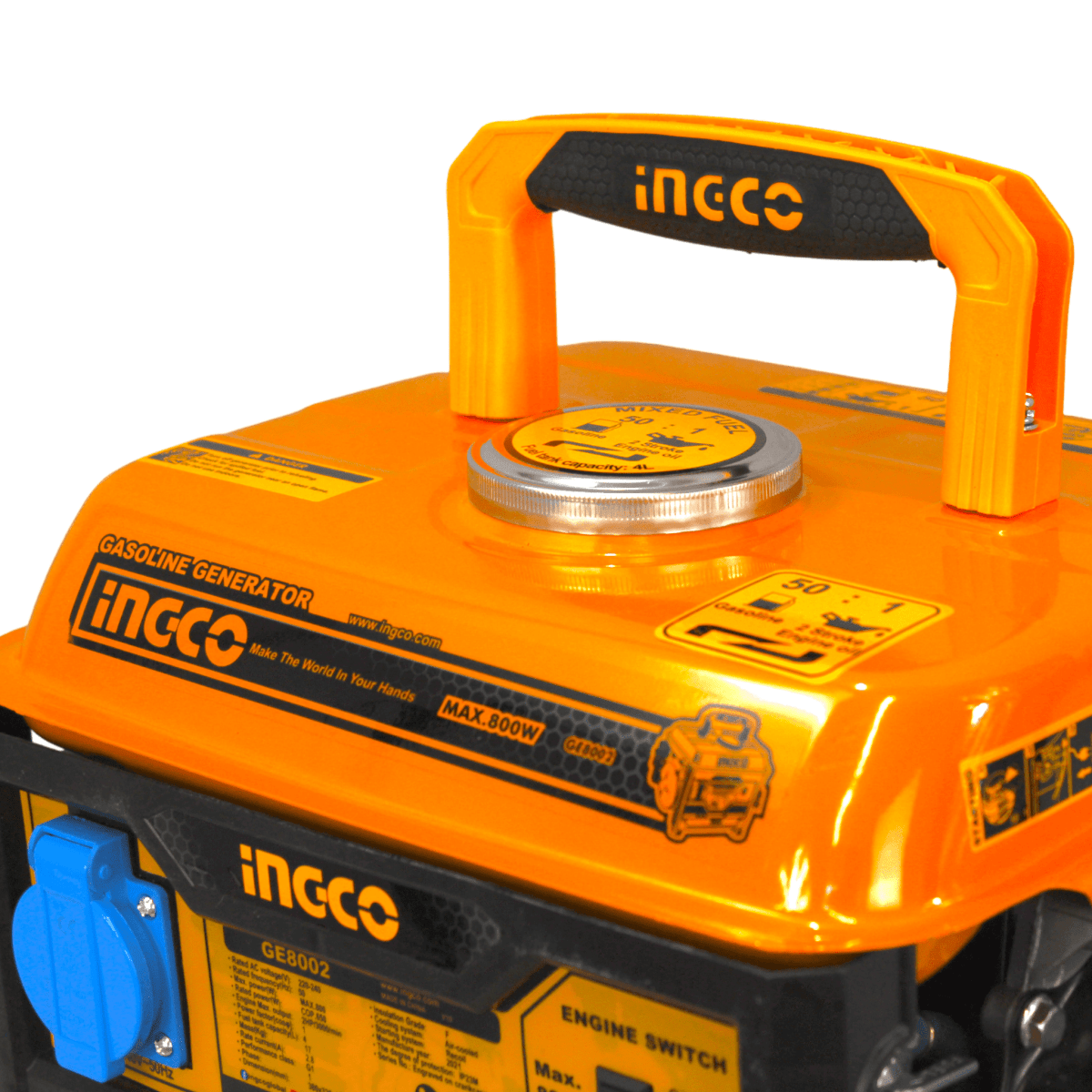 Generador Electrico 800W Industrial INGCO GE8002 | Ferrelectrica SPA