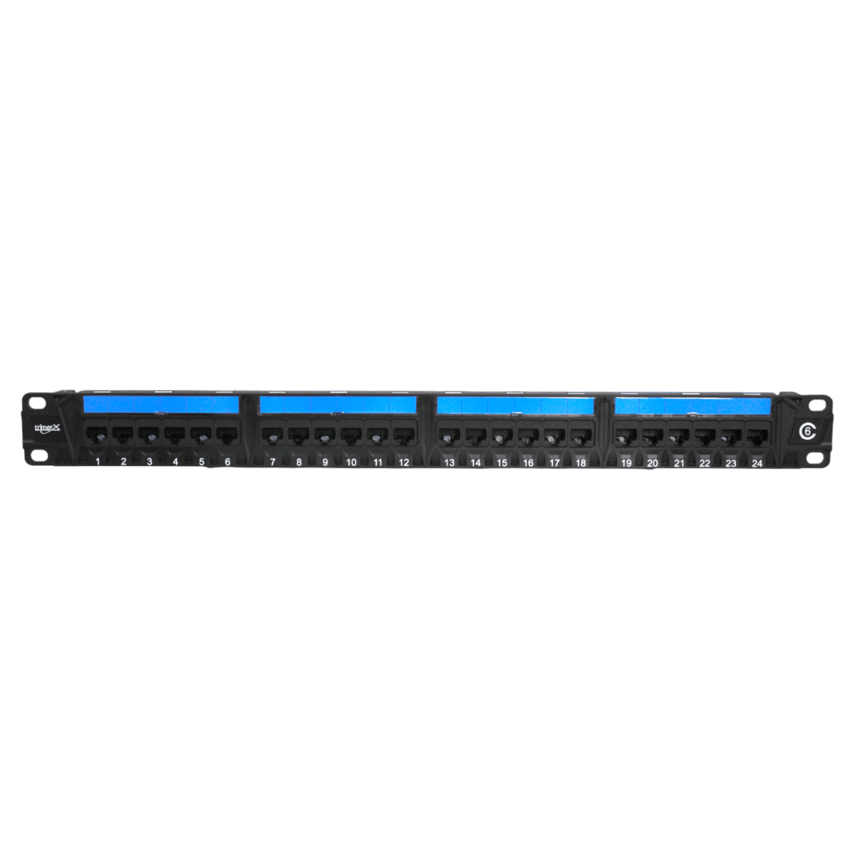 Patch panel 24 Puertos CAT6 TRIMERX | Ferrelectrica SPA