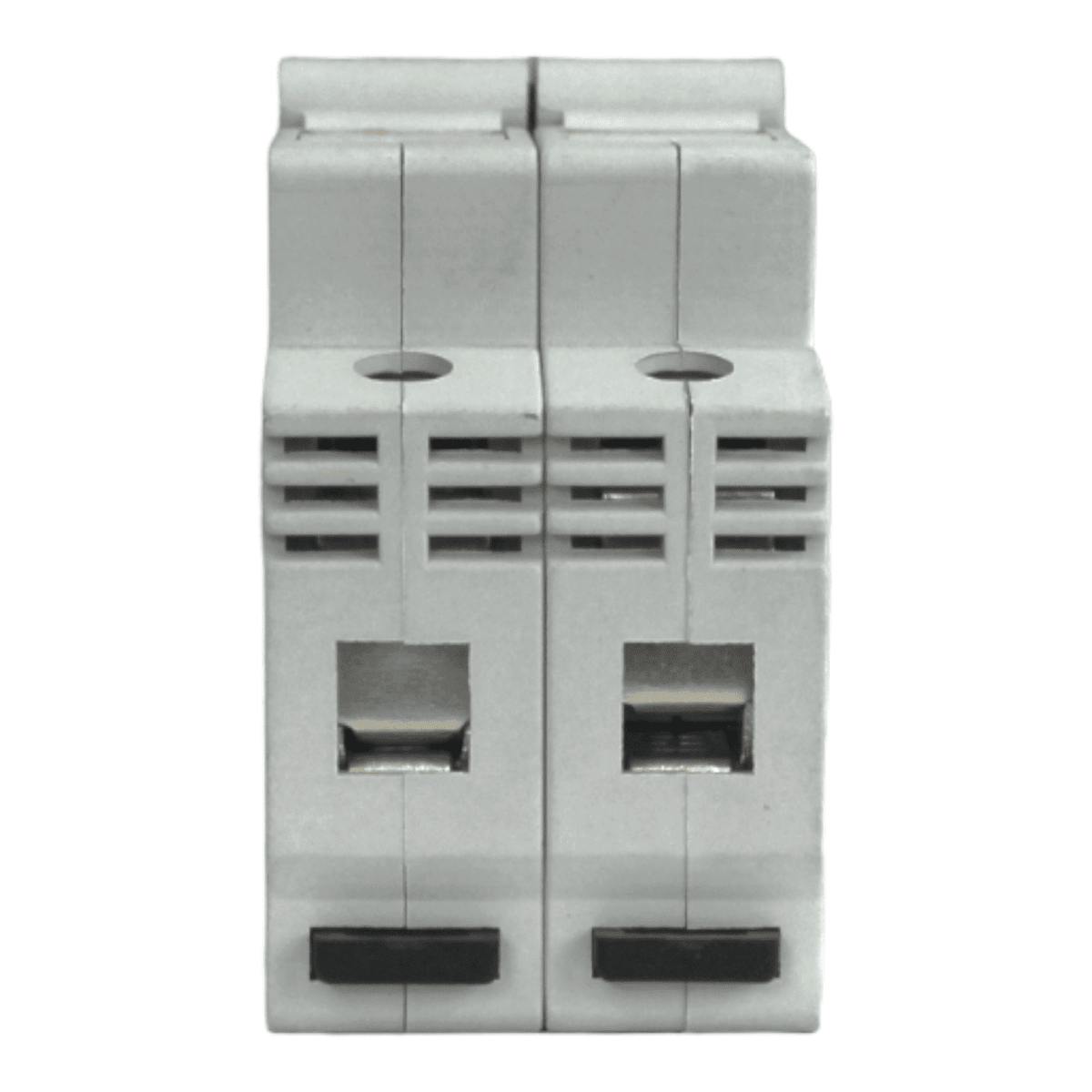 Portafusible 2P 10x38 32a Riel Din Sin Fusible | Ferrelectrica Materiales Electricos