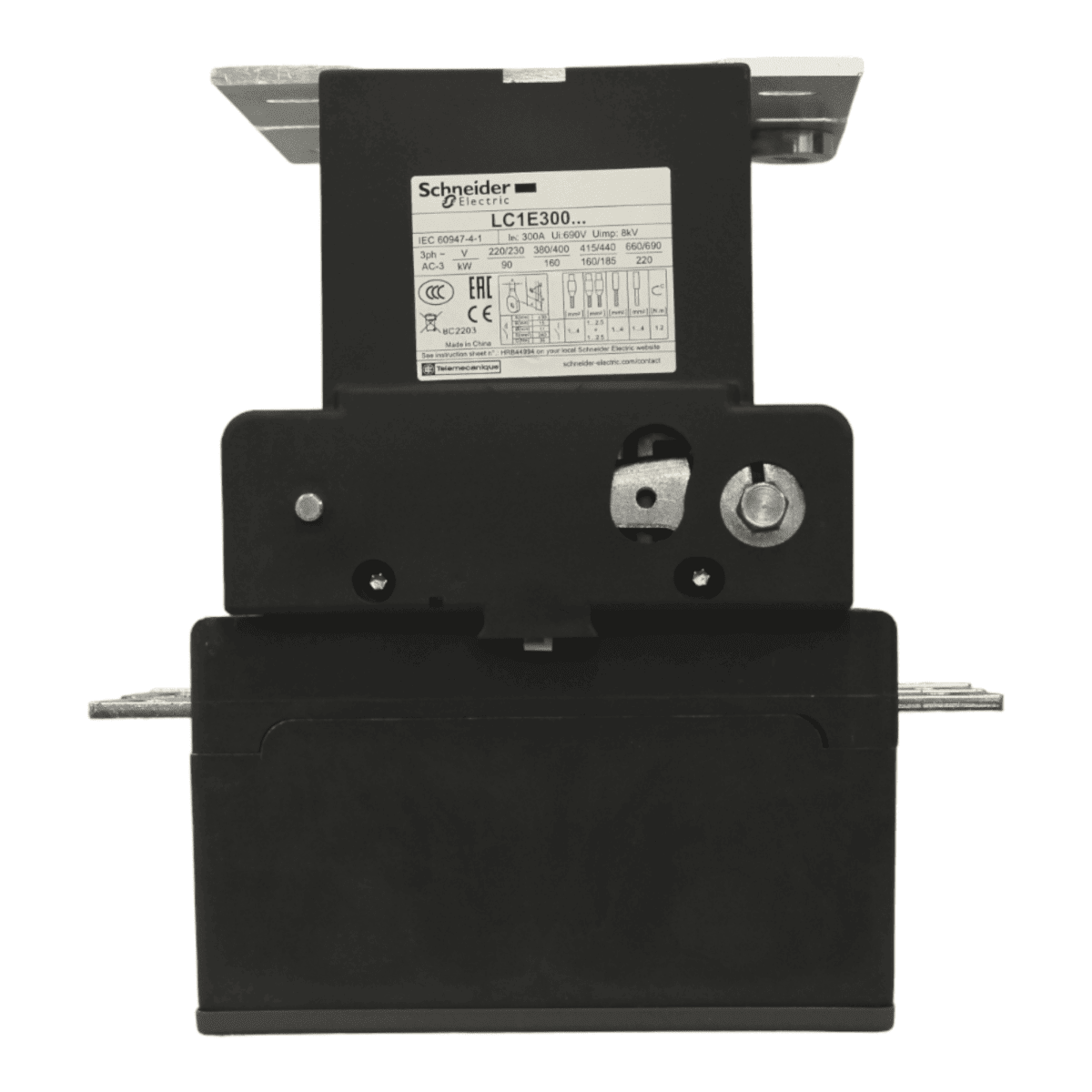 Contactor 3 Polos 300A 220v 50hz LC1E300M5 SCHNEIDER | Ferrelectrica SPA