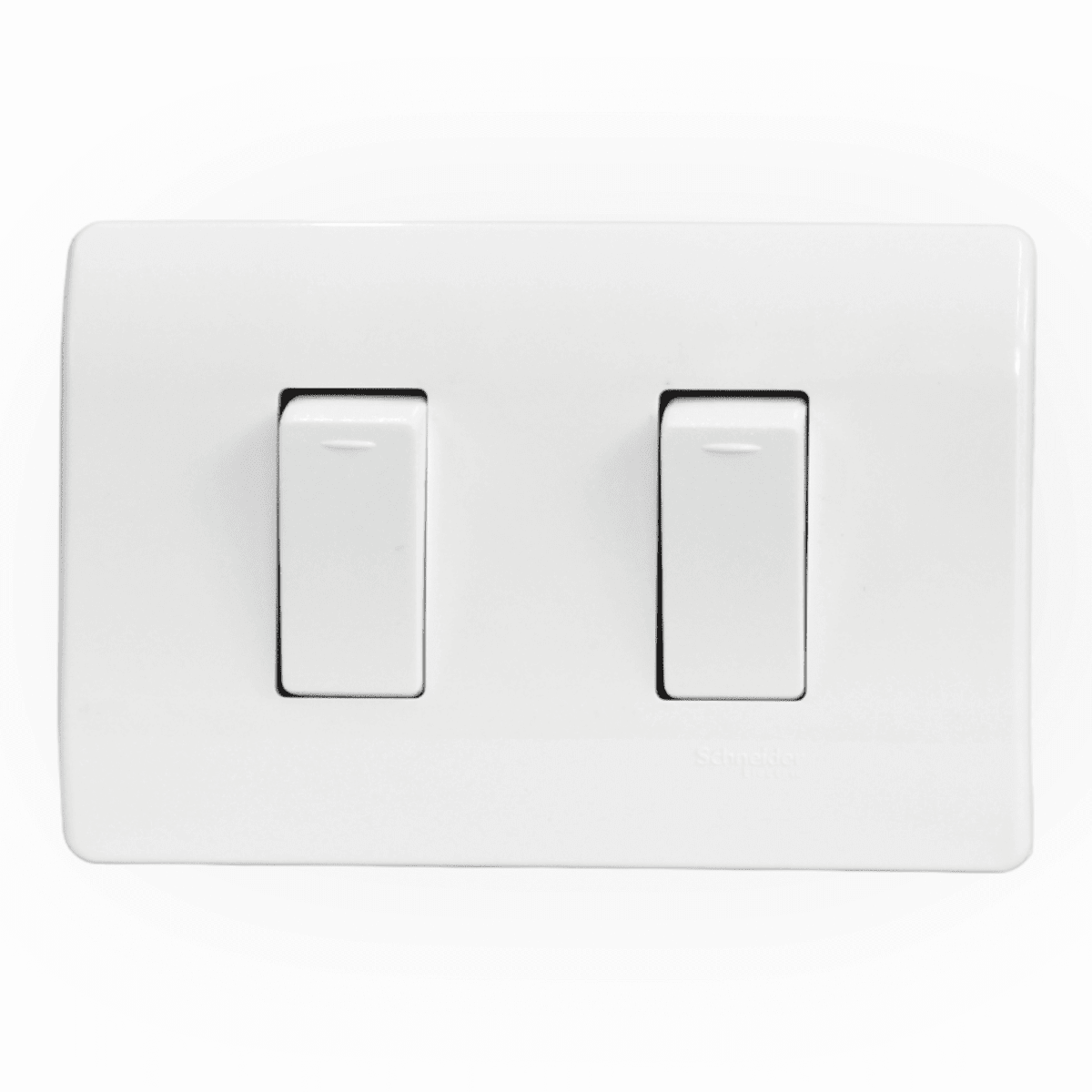 Interruptor Doble 9/15 16A 250V Blanco GENESIS | Ferrelectrica SPA
