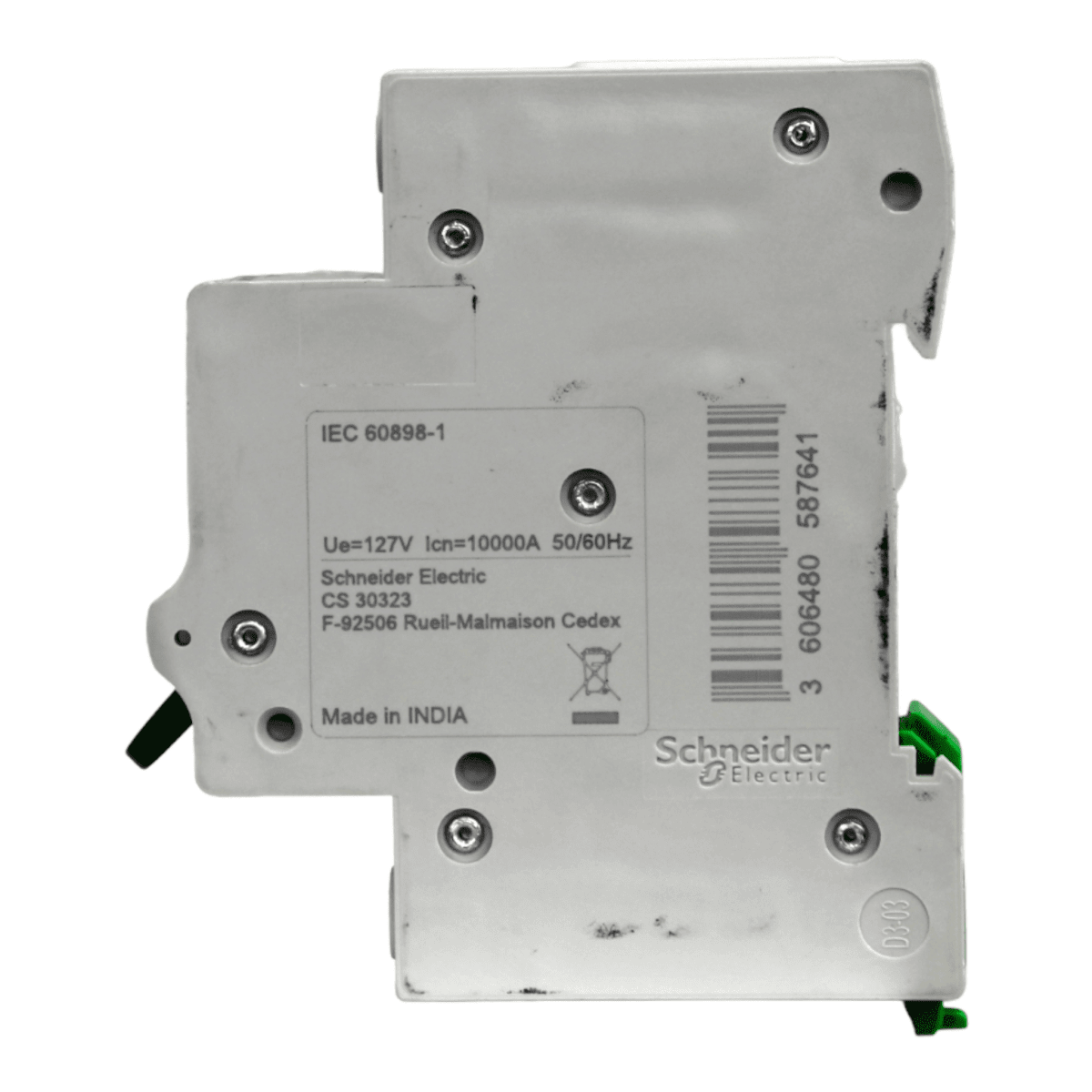 Automático 1x16A 6kA Curva C 230/400V Easy9 Schneider | Ferrelectrica Materiales Electricos