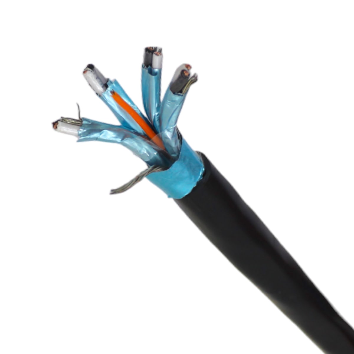Cable Instrumentación Pvc Multipar 4x2x18Awg Blindaje AR7504 | Ferrelectrica Materiales Electricos