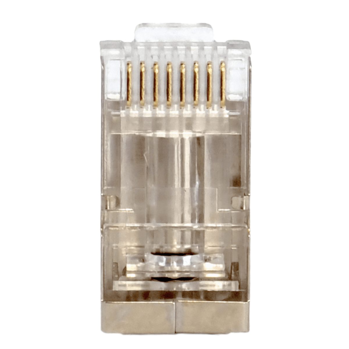 Conector Macho Rj45 Cat6 Blindado pass Thru/EZ Bolsa 100 U ...