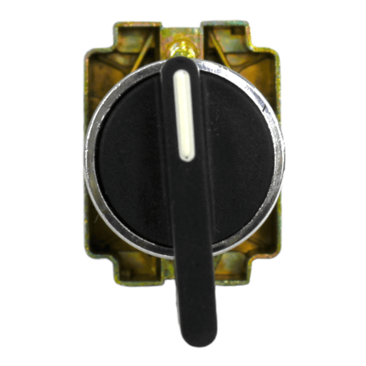 Selector 2 Posiciones Metal C/Retorno al Centro 22mm 2NO 10A ...