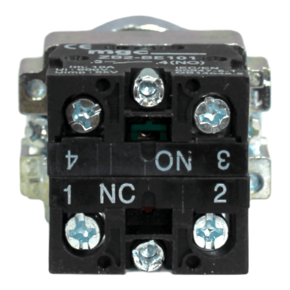 Selector 2 Posiciones Metal C/Retorno al Centro 22mm 2NO 10A ...