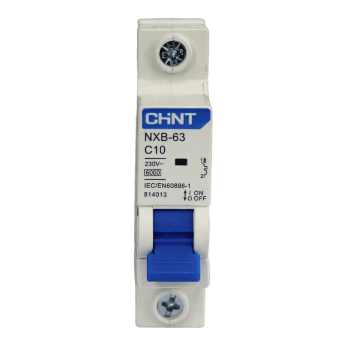 Automático 1x10A 6kA Curva C 230/400V NXB-63 Chint | Ferrelectrica ...