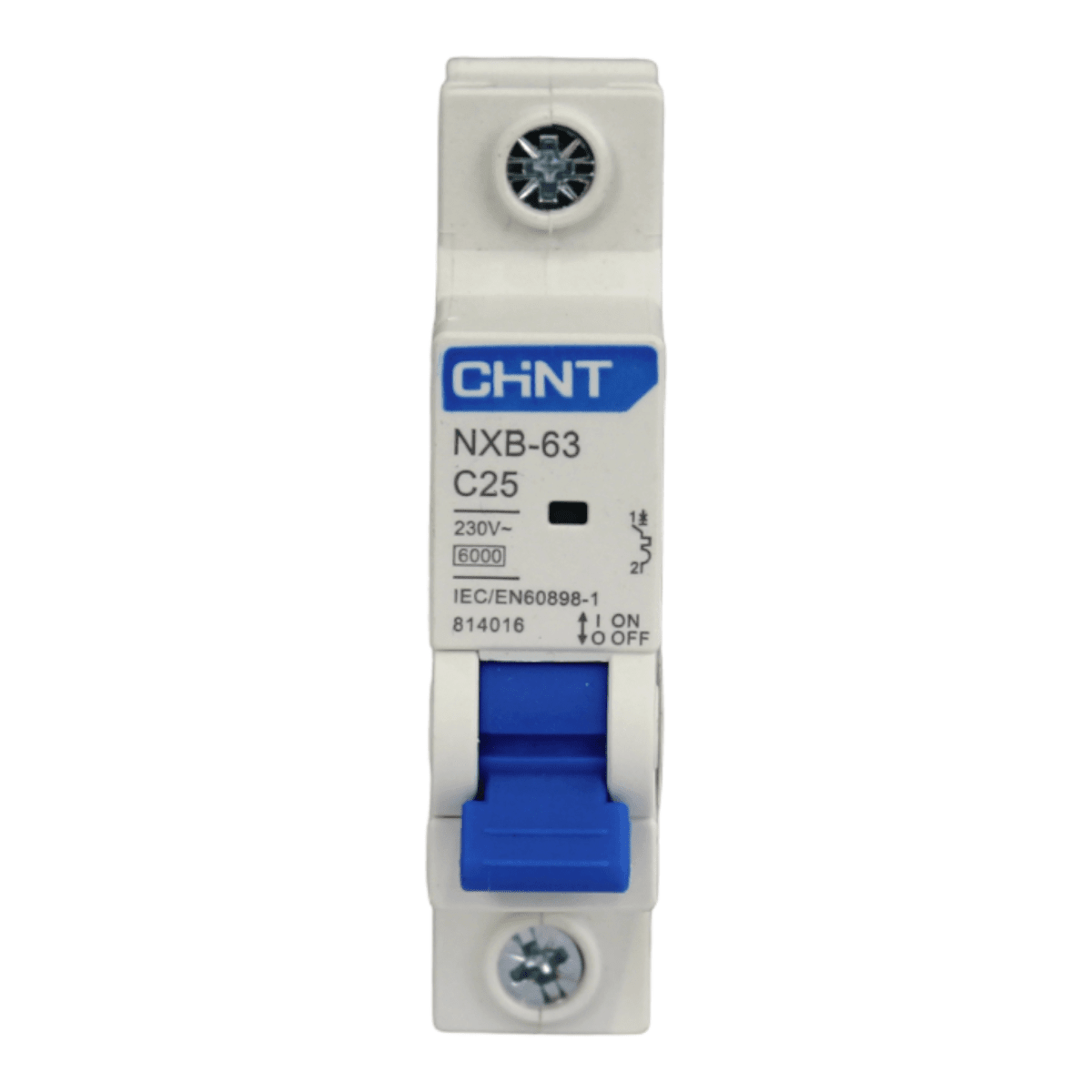 Automático 1x25A 6kA Curva C 230/400V NXB-63 Chint | Ferrelectrica ...