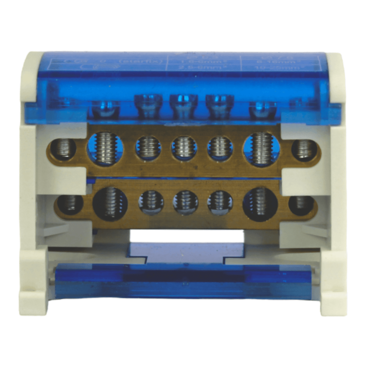 Repartidor Bipolar 125a 7 Polos | Ferrelectrica Materiales Electricos