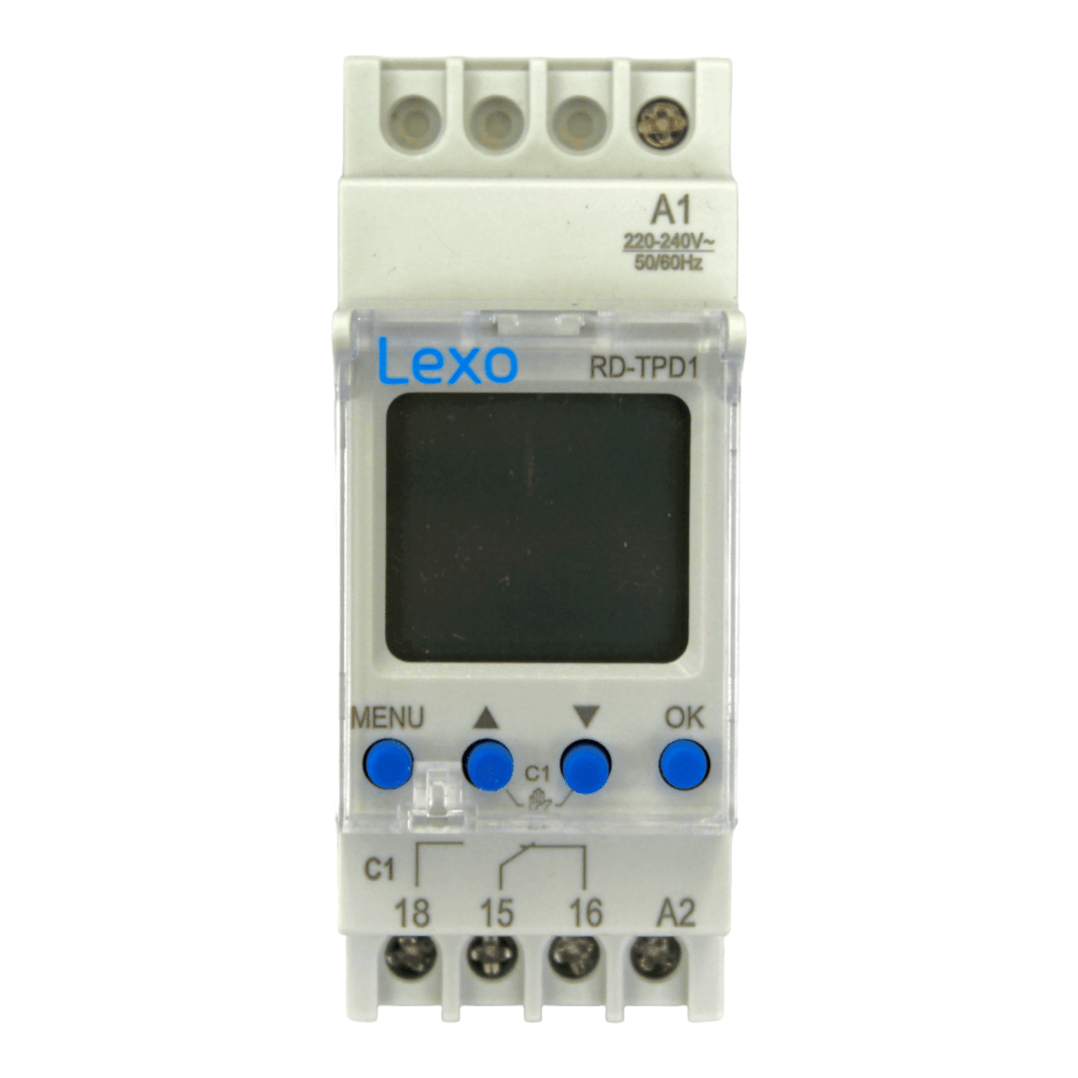 Rele Interruptor Semanal RD-TPD1 220-240VAC Lexo | Ferrelectrica SPA