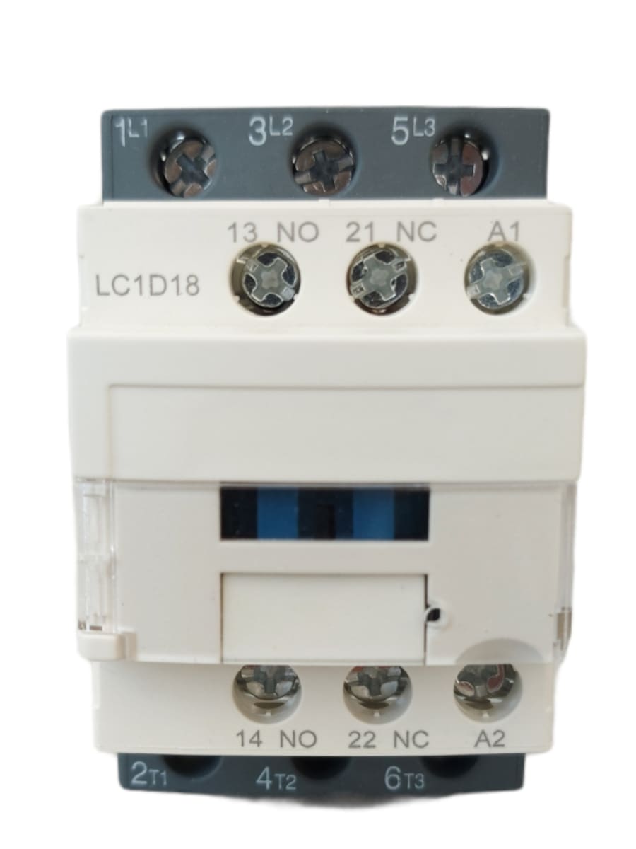 CONTACTOR LC1D18M7 18A 220v 3P 380v 1NC+1NO | Ferrelectrica Spa