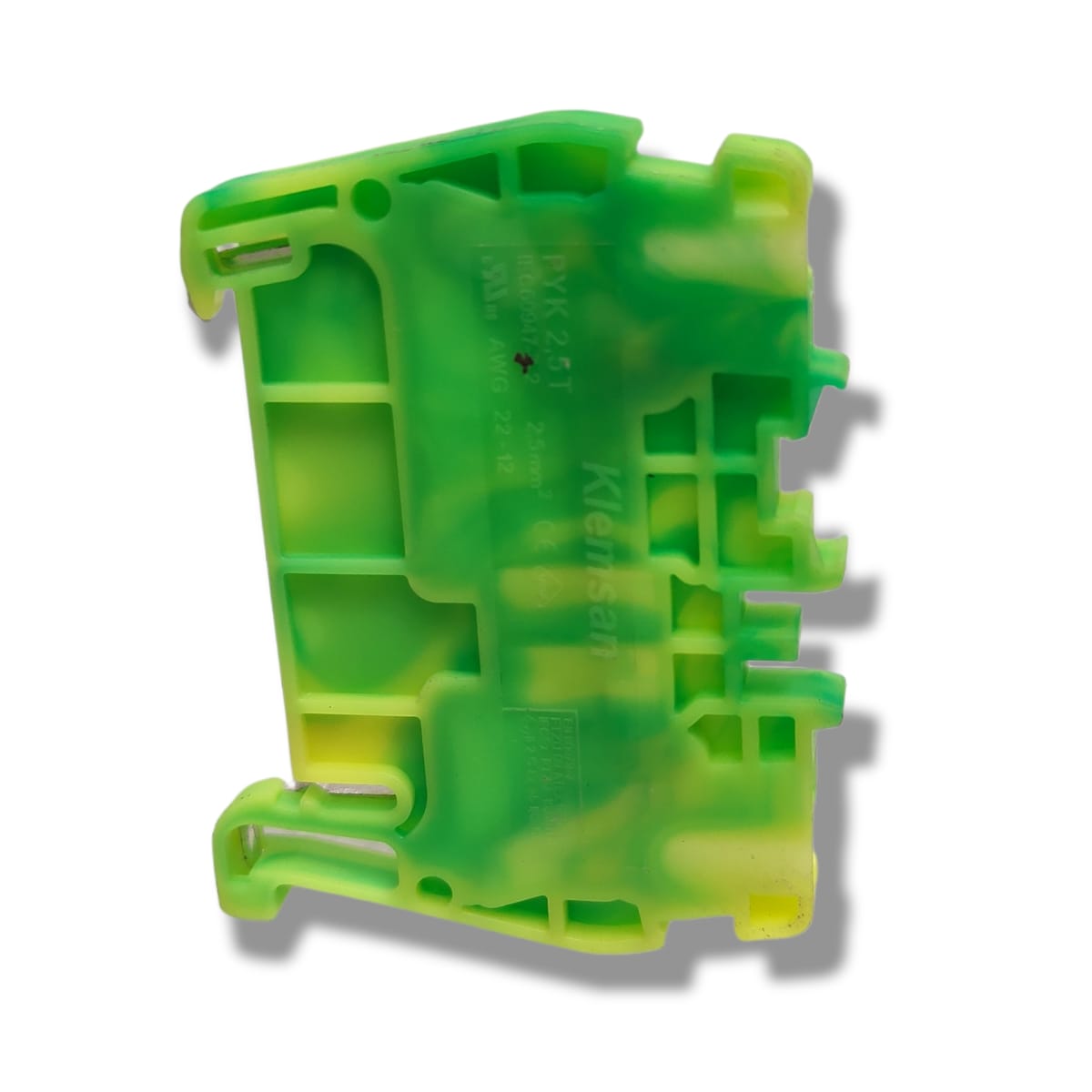 Borne Libre Mantencion 2,5mm2 24A Tierra KLEMSAN | Ferrelectrica SPA