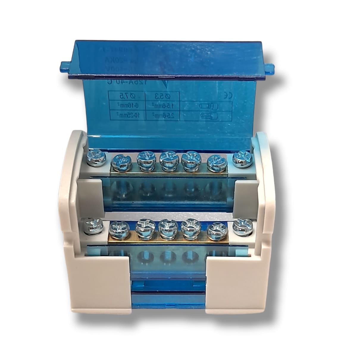 Repartidor Bipolar 125a 7 Polos | Ferrelectrica SPA
