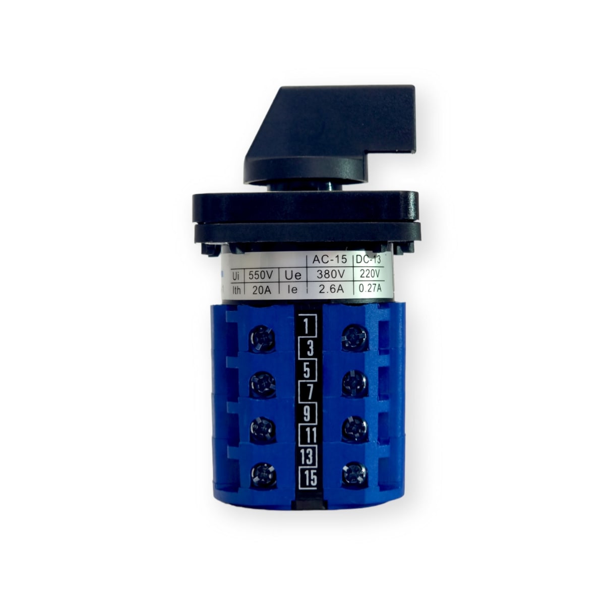 Selector Tipo Pacco 3 Posiciones 4 Polos 20a 1-0-2 | Ferrelectrica ...