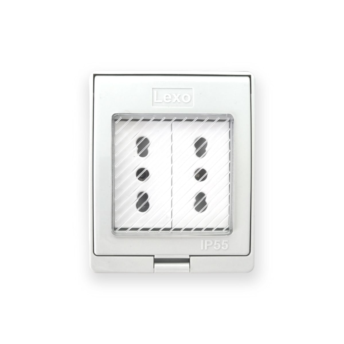 Hidrobox s/p enchufe doble 10/16a IP55 | Ferrelectrica Materiales ...