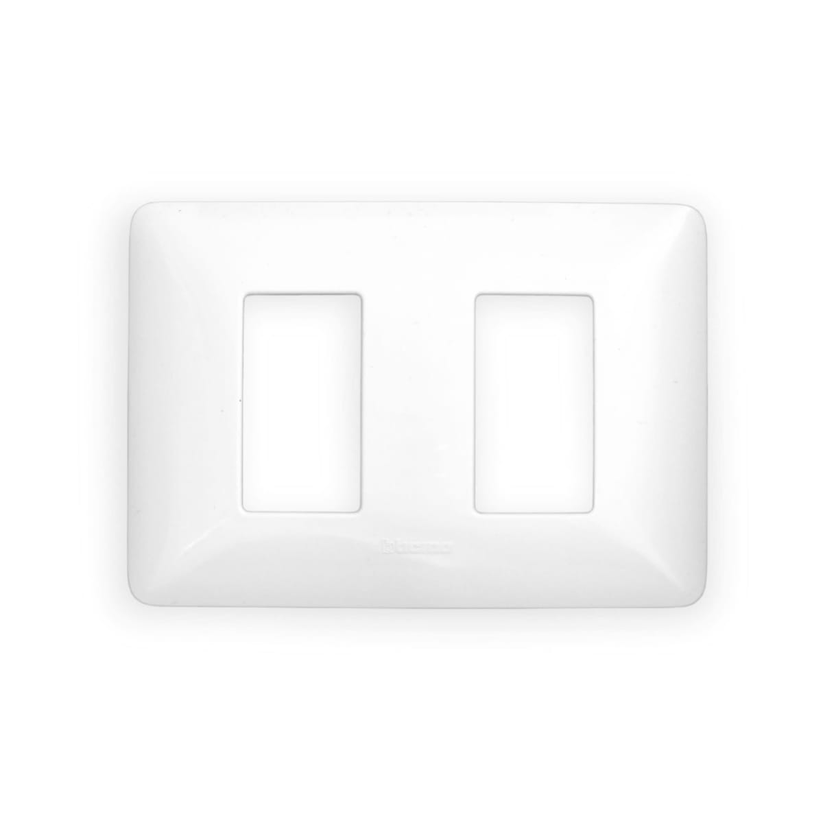 Placa 2 Mod. Blanco Matix AM503/2BN | Ferrelectrica Materiales Electricos