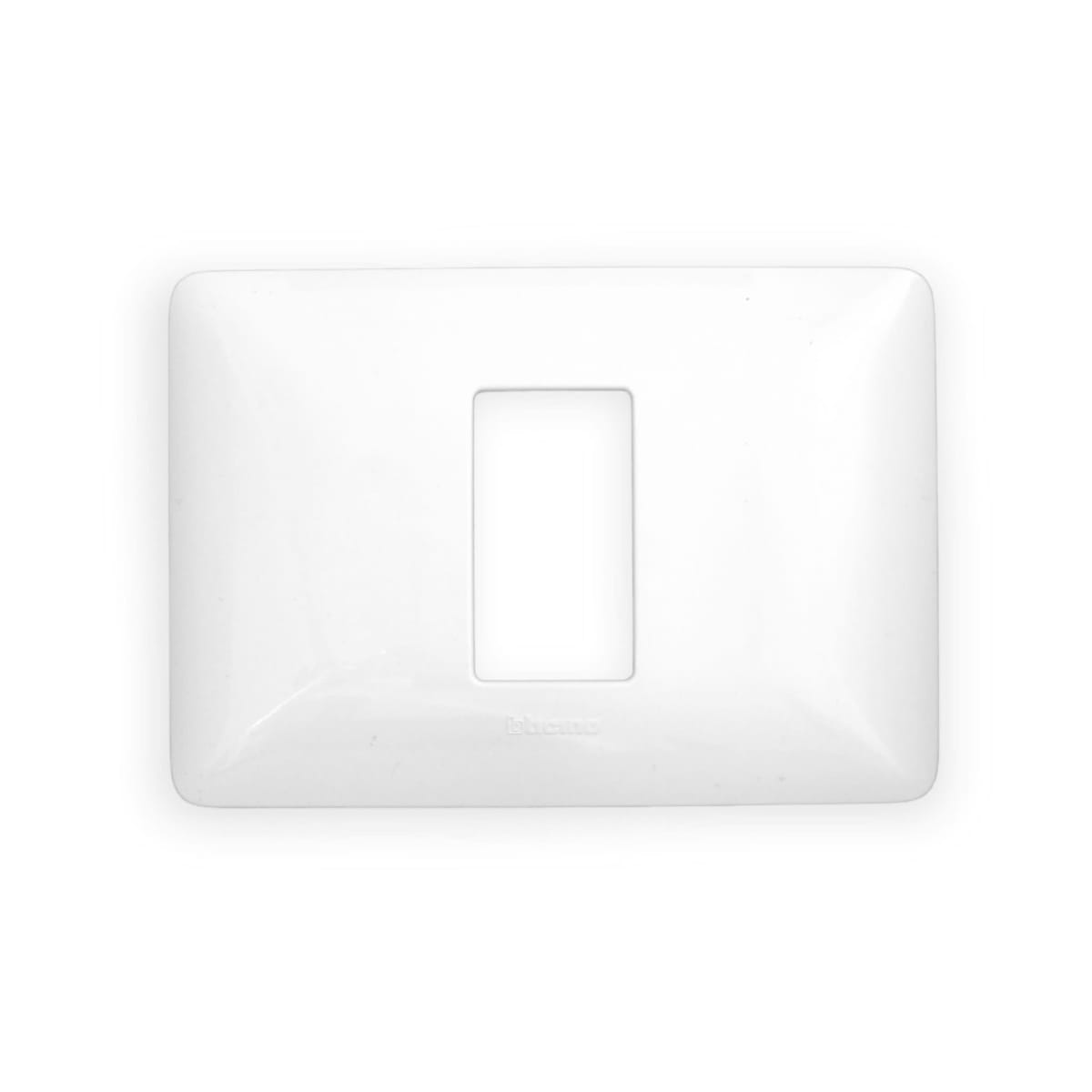 Placa 1 Mod. Blanco Matix AM503/1BN | Ferrelectrica Materiales Electricos