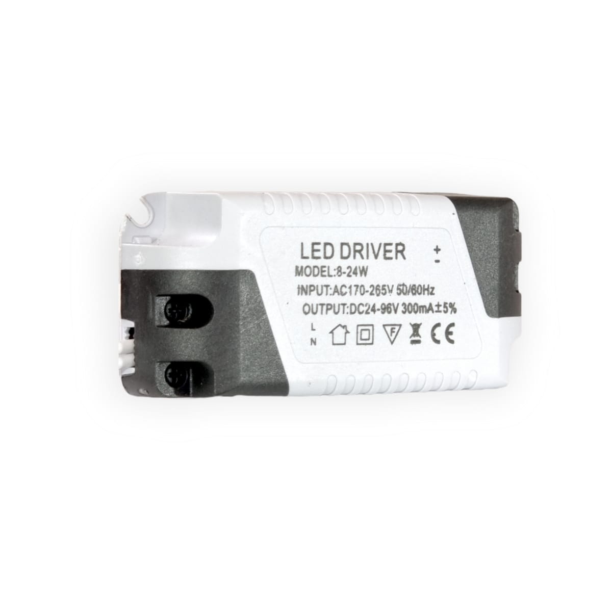 Led Driver 8 - 24W DC 24 - 96 V 300mA | Ferrelectrica SPA