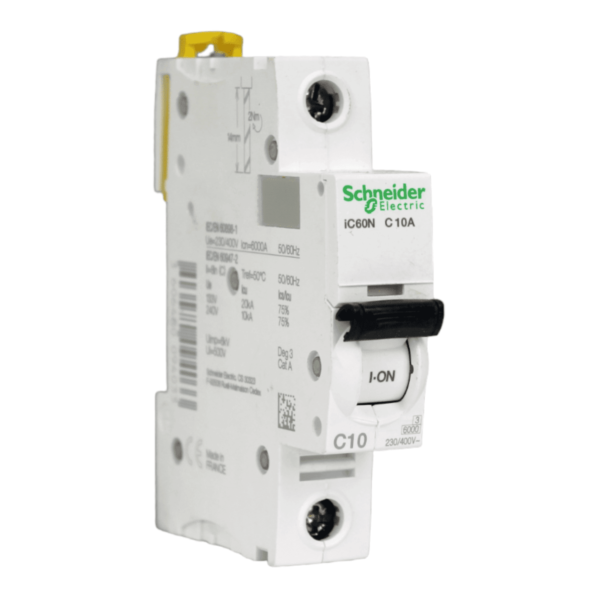 Automático 1x10A 10kA Curva C 230/400V IC60N Schneider | Ferrelectrica Materiales Electricos