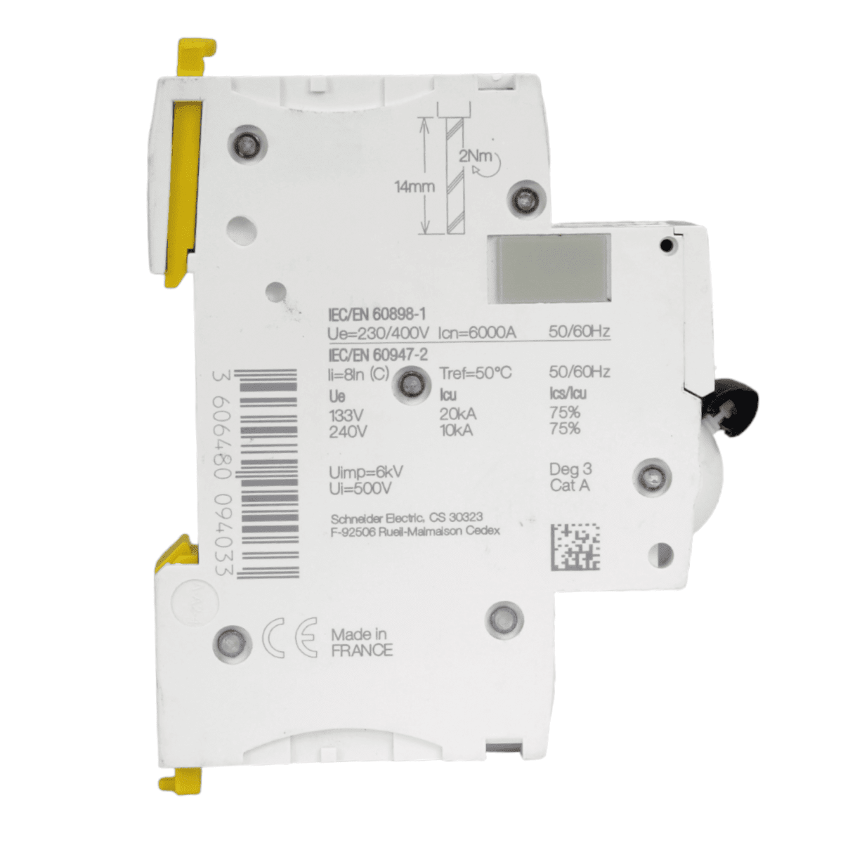 Automático 1x10A 10kA Curva C 230/400V IC60N Schneider | Ferrelectrica Materiales Electricos