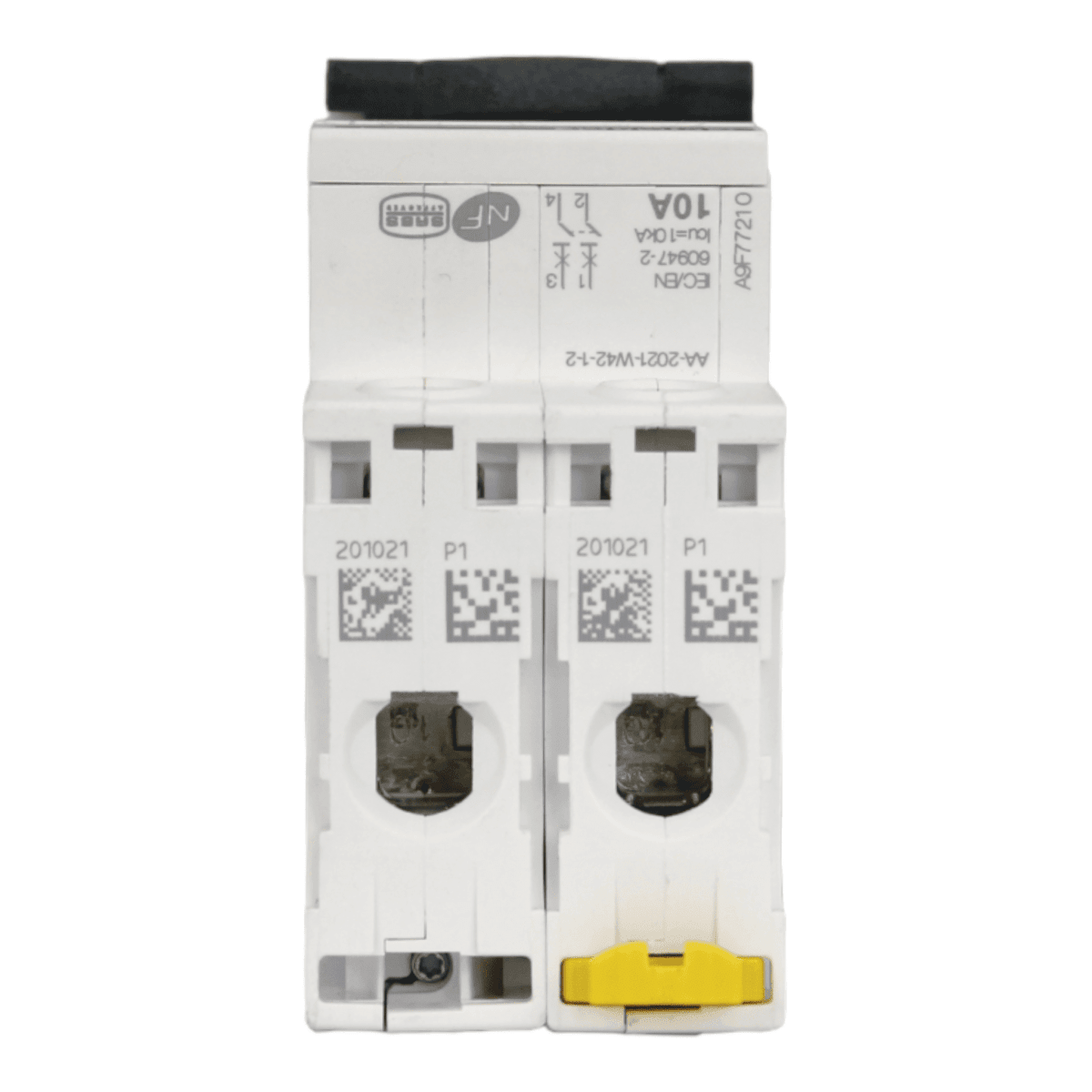 Automático 2x10A 10kA Curva C 230/400V IC60N Schneider | Ferrelectrica Materiales Electricos