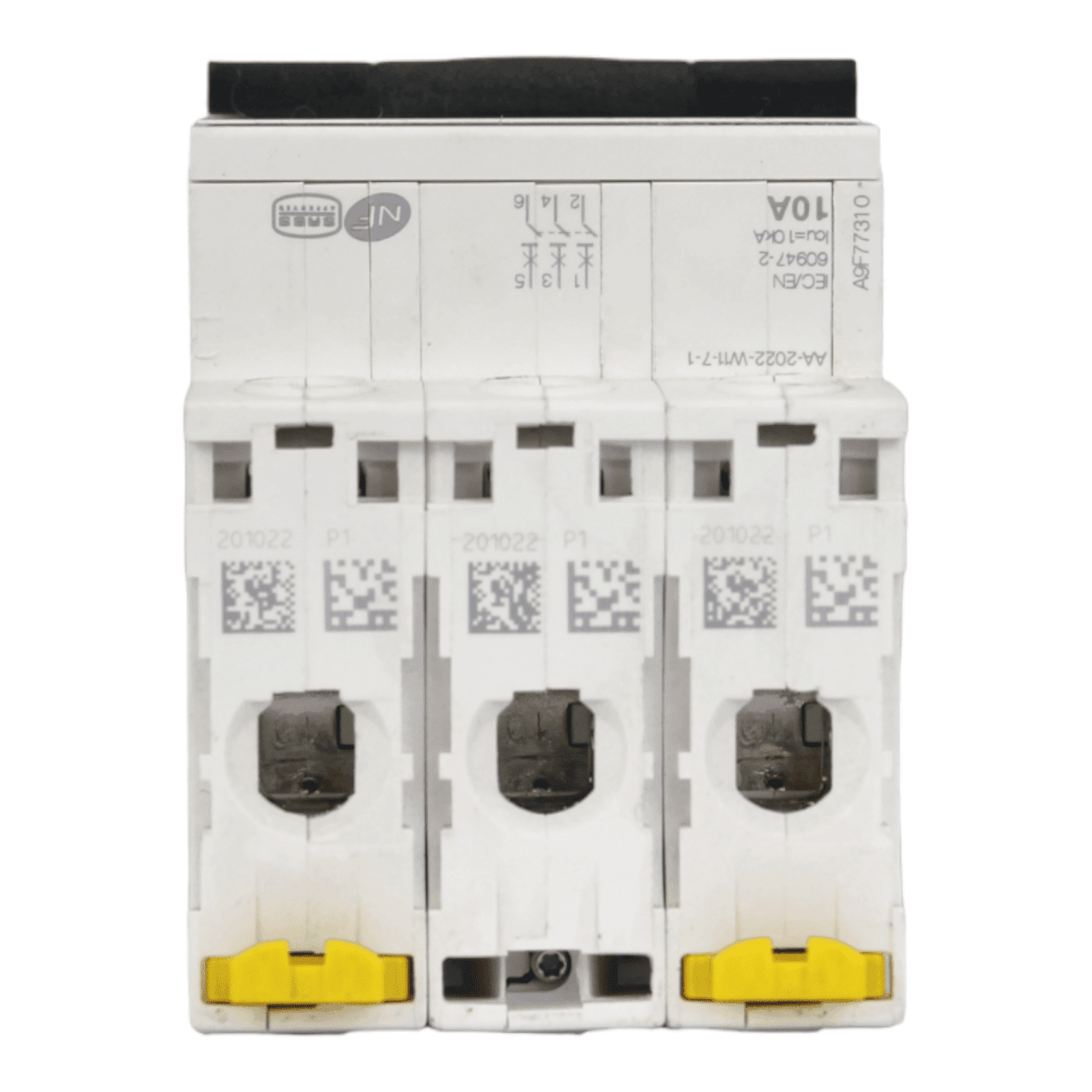 Automático 3x10A 10kA Curva C 230/400V IC60N Schneider | Ferrelectrica Materiales Electricos