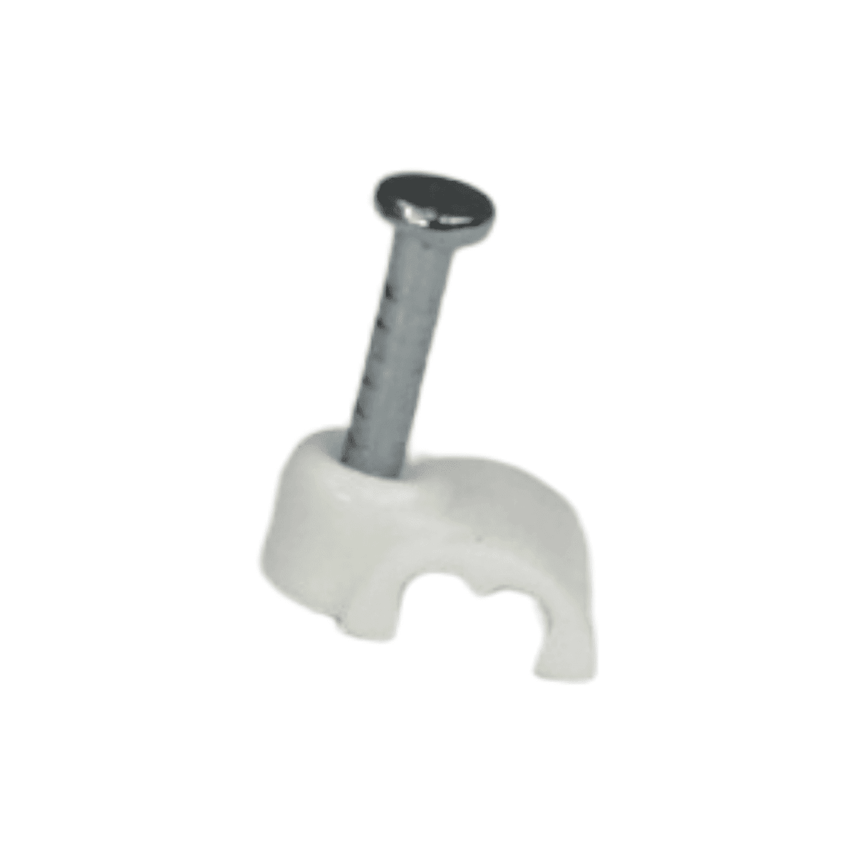 Grampa Para Cable Telef Plano y Paralelo Bl 100Un Blanco ...