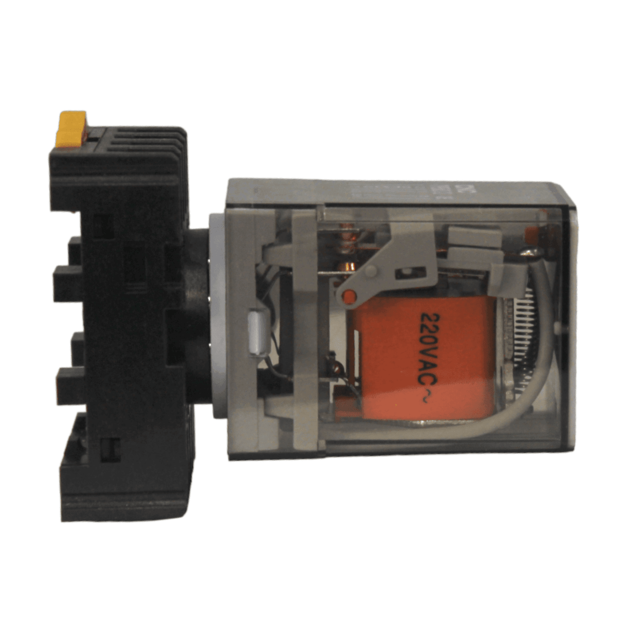 Rele Undecal 11 Pines 3nc+3no Con Base 10a | Ferrelectrica Materiales ...