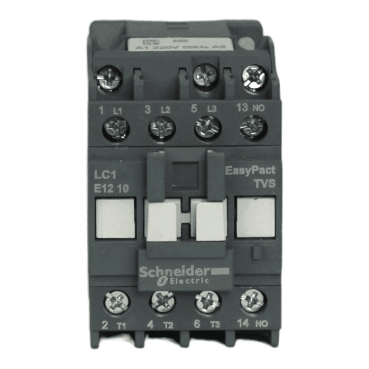 Contactor 3 Polos 12A 220v 50hz LC1E1210M5 SCHNEIDER | Ferrelectrica Materiales Electricos