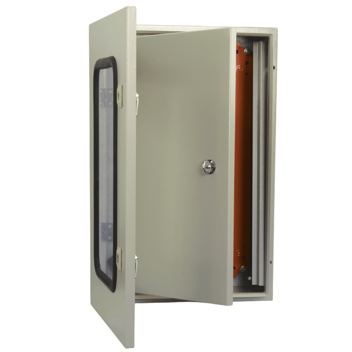 Gabineta Met. 2 Puertas Con Visor 600x400x200mm MEC | Ferrelectrica ...