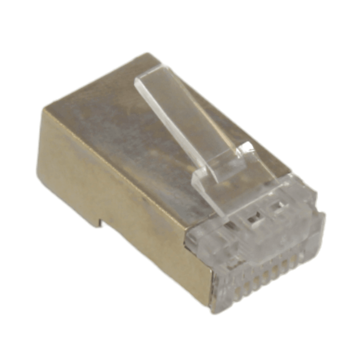 Conector macho rj45 blindado cat6 c/guía aw bolsa 100u | Ferrelectrica SPA
