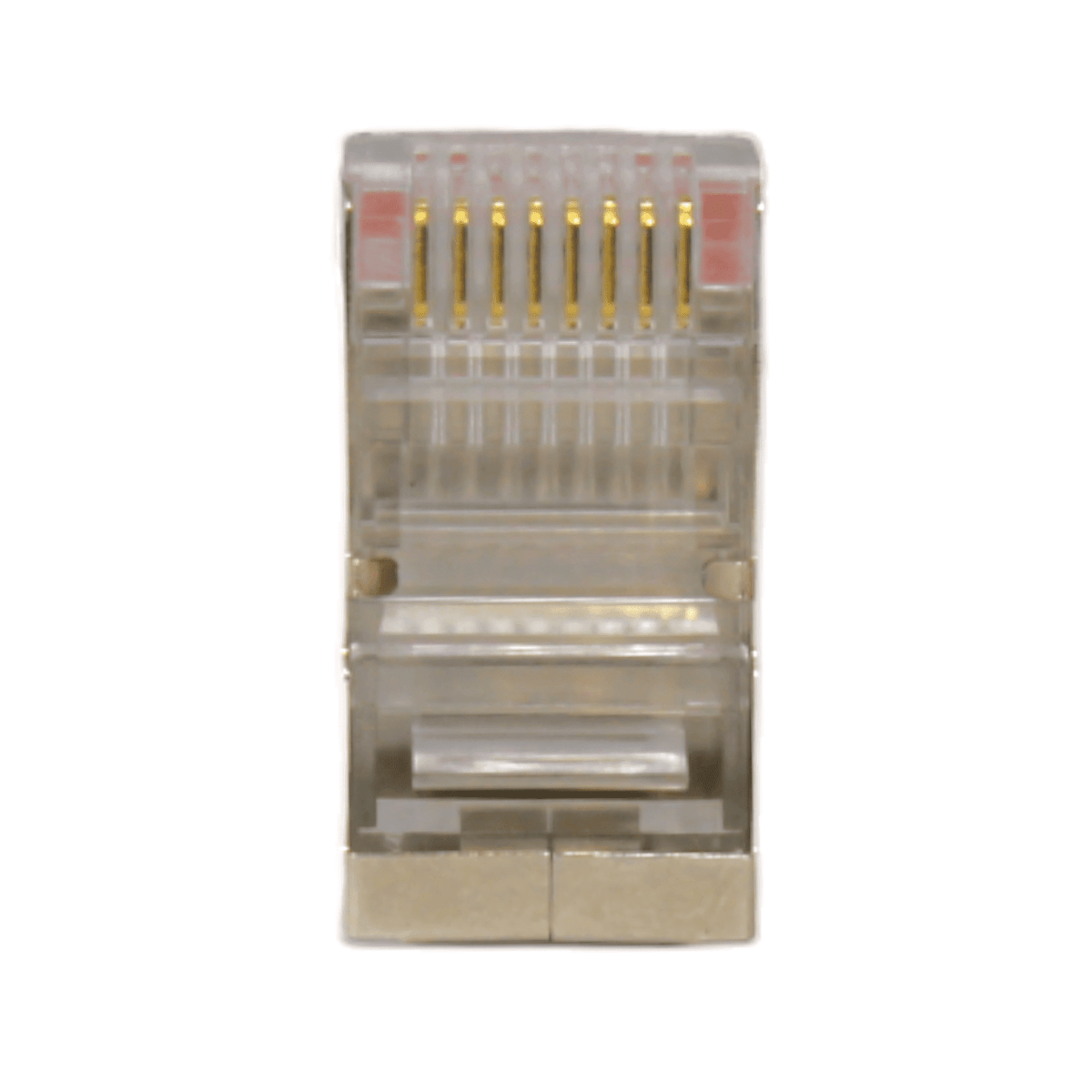 Conector macho rj45 blindado cat6 c/guía aw bolsa 100u | Ferrelectrica ...
