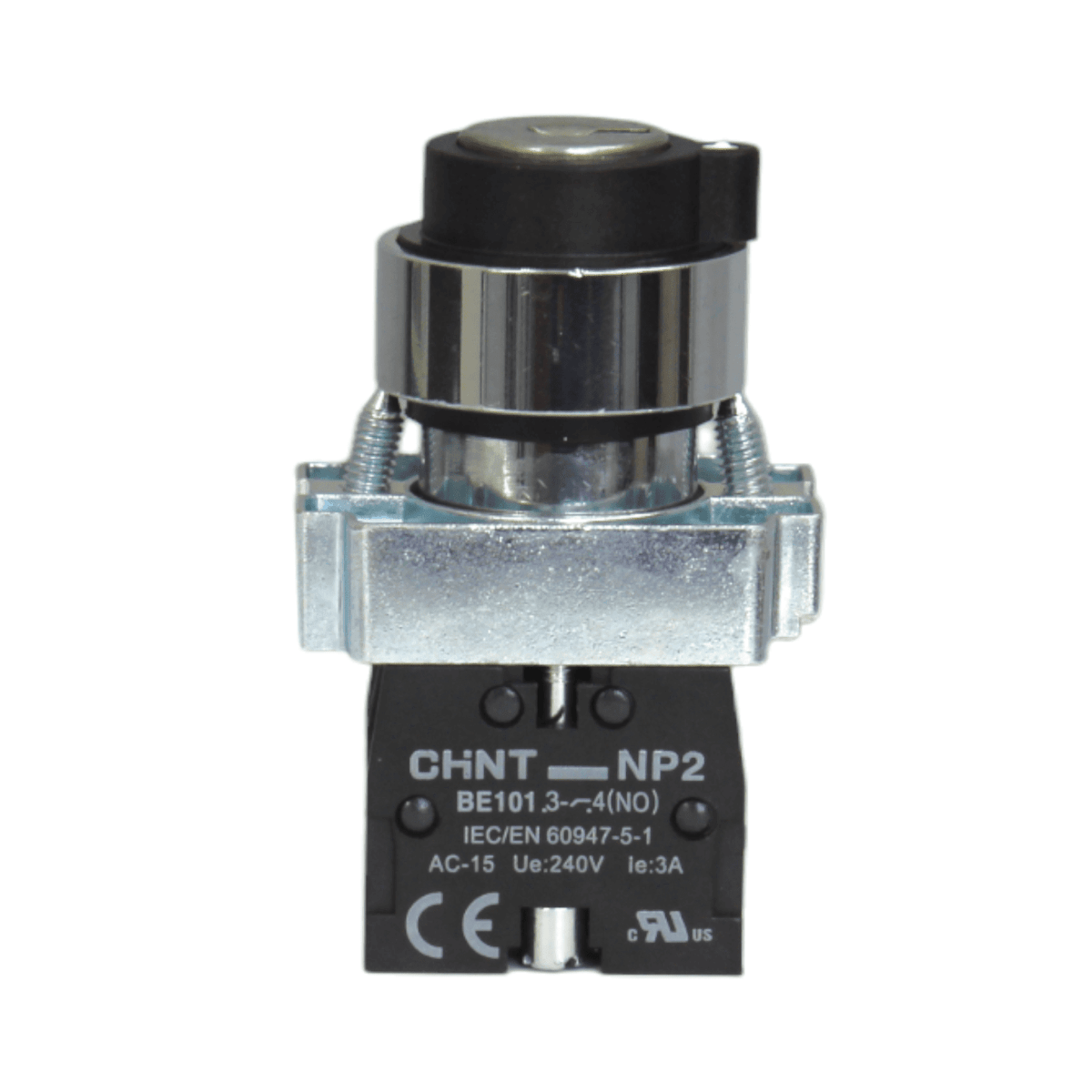 Selector 2 Posiciones (1-0) Metal Con llave 1NA+1NC CHINT ...