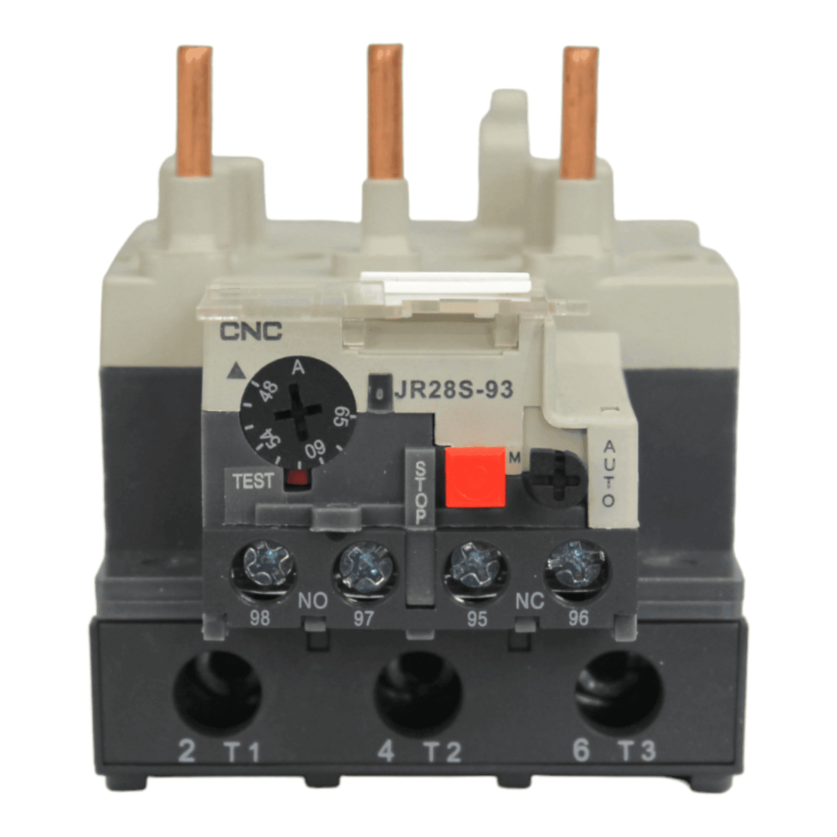 Relé Térmico Para Contactor CJX2S 660V No+NC 48-65A CNC | Ferrelectrica ...