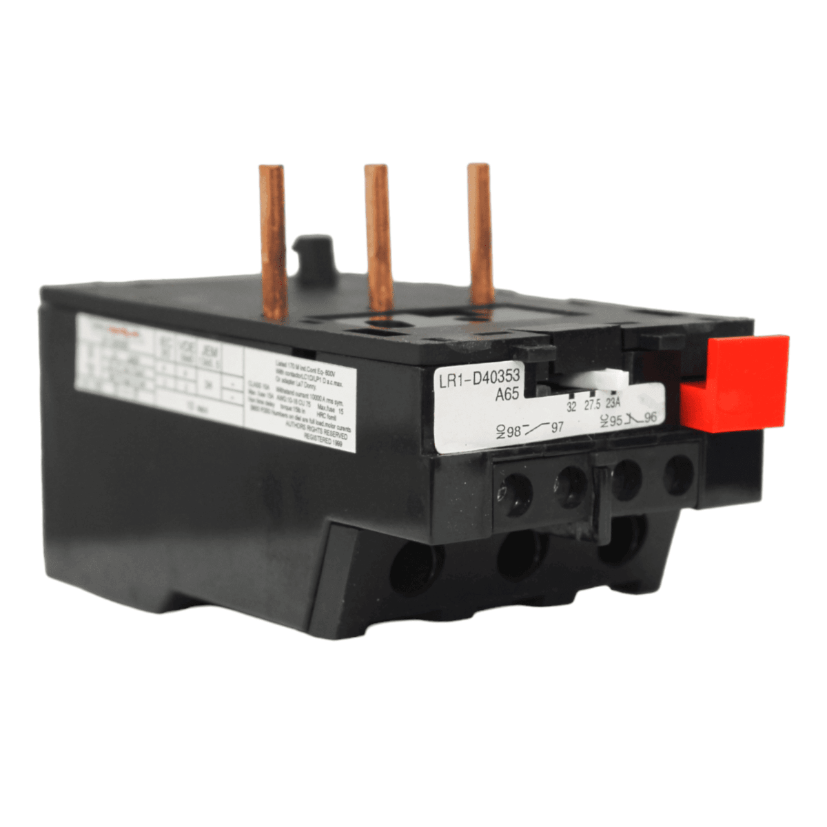 Rele Termico Para contactor LC1 Mod. LR1 | Ferrelectrica Materiales ...