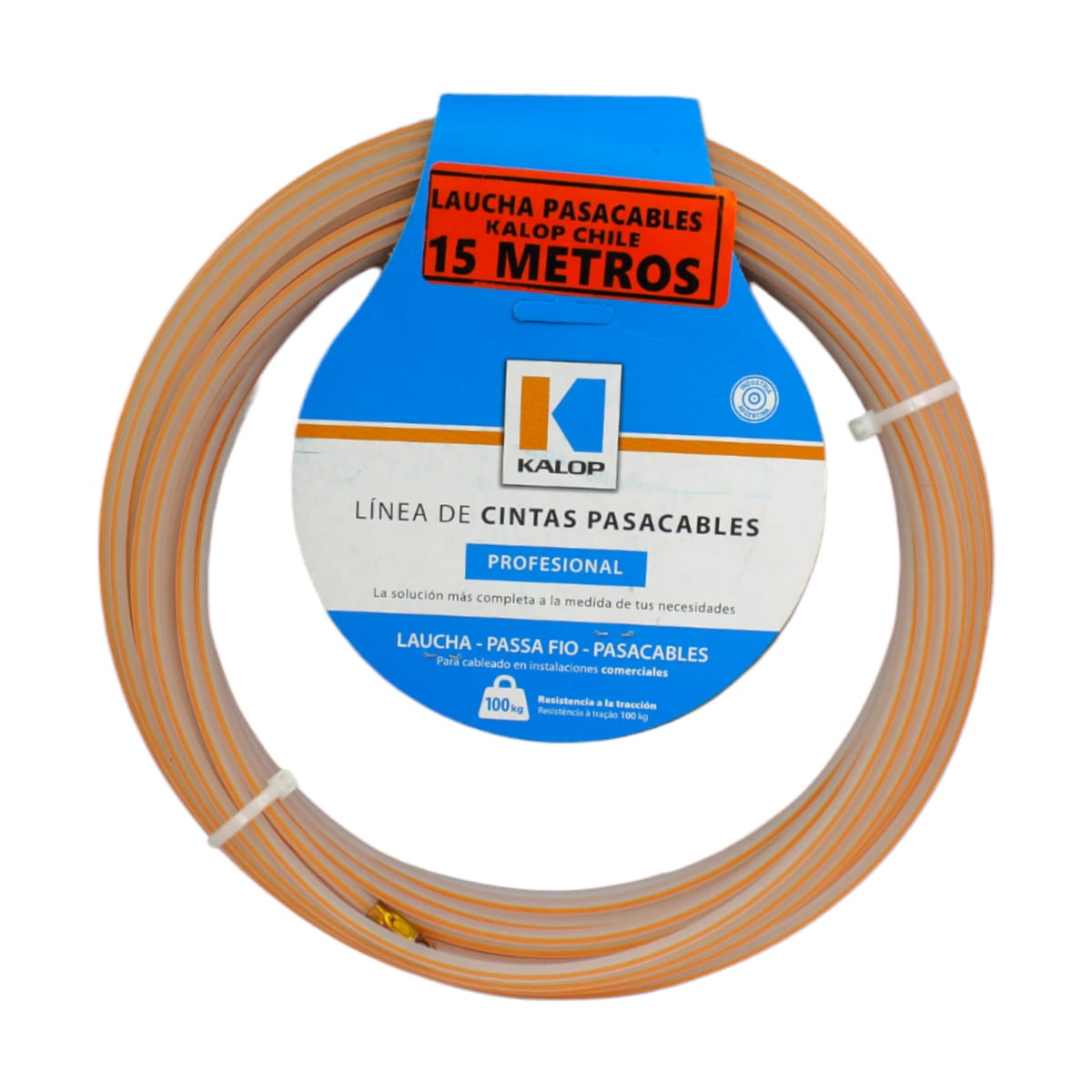 Laucha Plastica 4mm C/Alma De Acero 1,2mm 15 Mts KALOP | Ferrelectrica ...