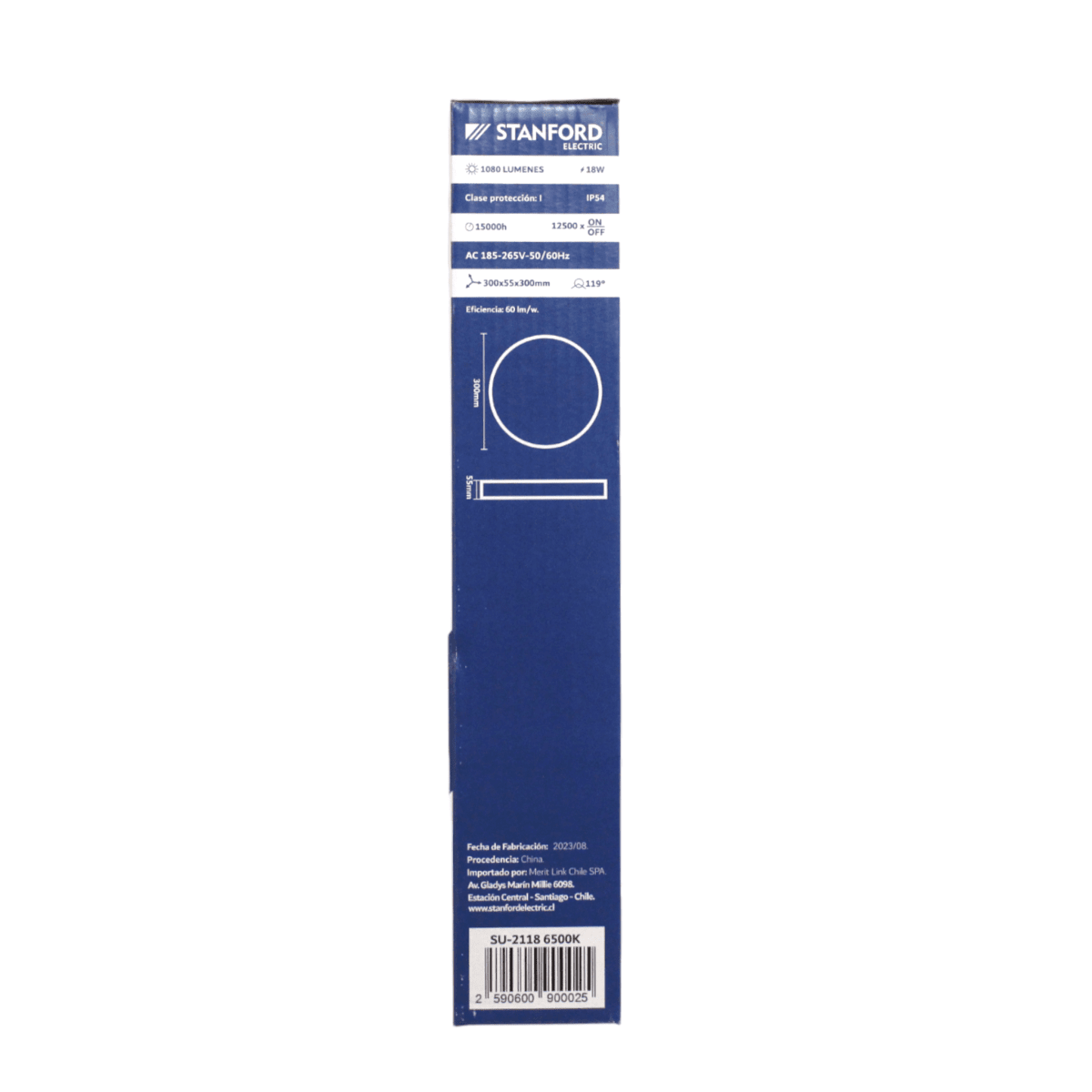 Panel Led Hermetico 18W 6500K IP54 1080LM STANFORD | Ferrelectrica ...