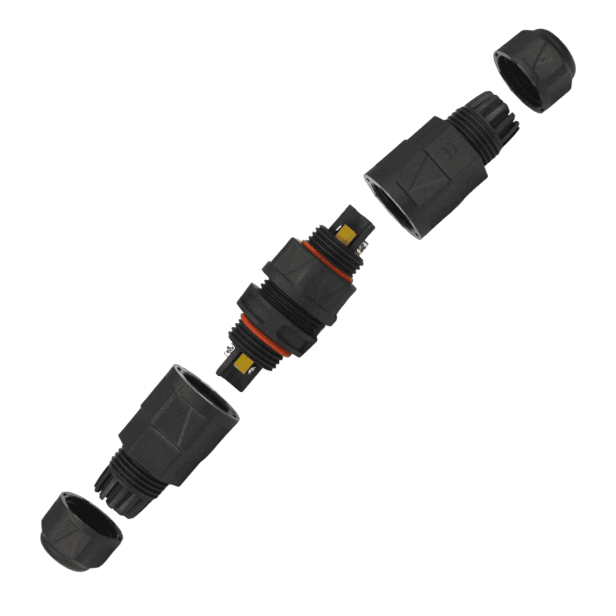 Conector Rapido Para Cordon 3 Posiciones Macho-Hembra IP68 ...