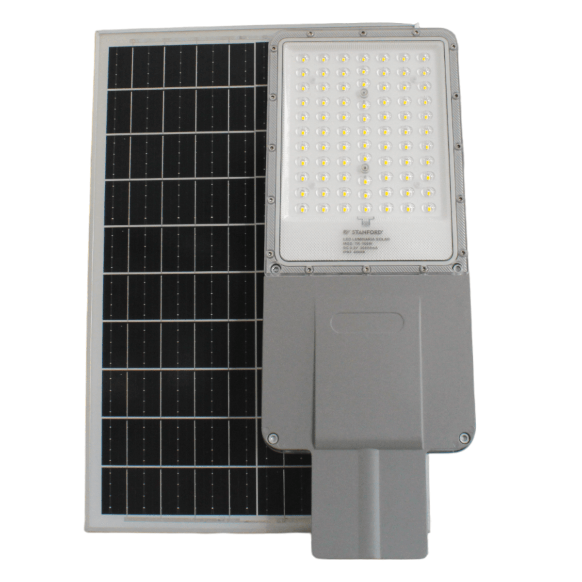 Luminaria LED Solar 100W Autonomia 12 Horas IP65 | Ferrelectrica ...