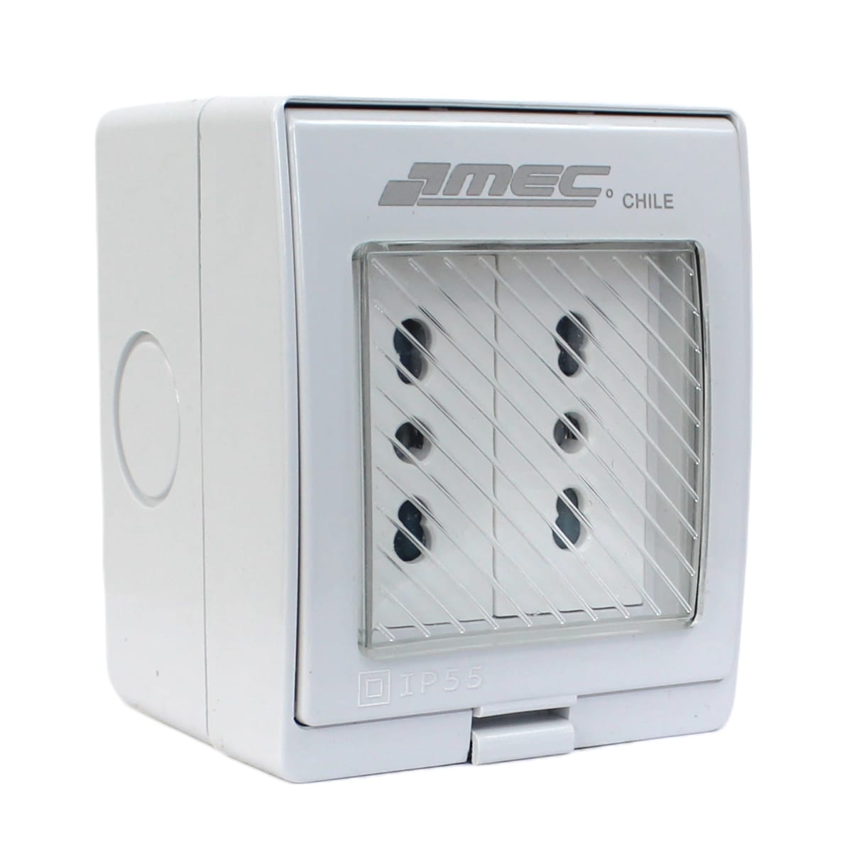 Hidrobox Tomacorriente Doble 10/16a 220v Certific. Ip55 Mec | Ferrelectrica Materiales Electricos
