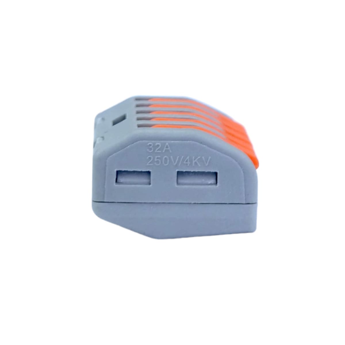 Conector Rap. Wago 5 Der. PCT-215 0.8-4mm2 32A 250V BL 25u ...