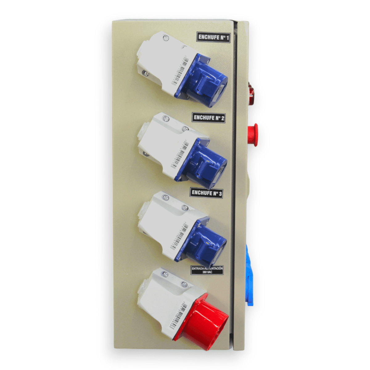 Tablero de Faena Metalico C/Parada de Emergencia IP65 LEXO ...