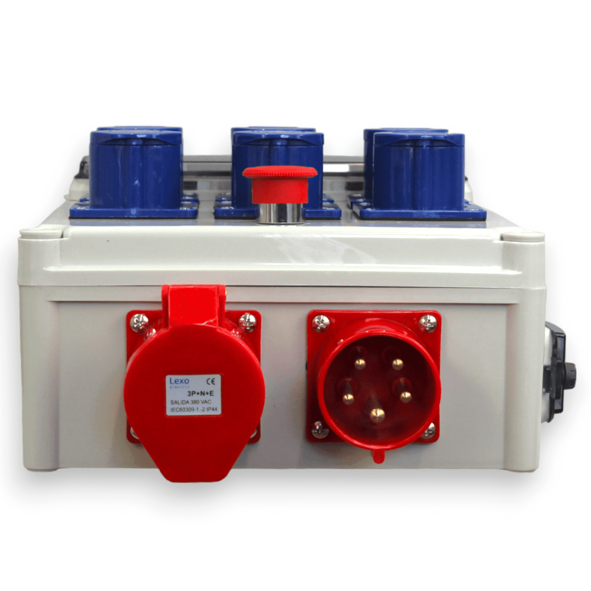 Tablero de Faena Portatil C/Parada de Emergencia IP65 LEXO ...