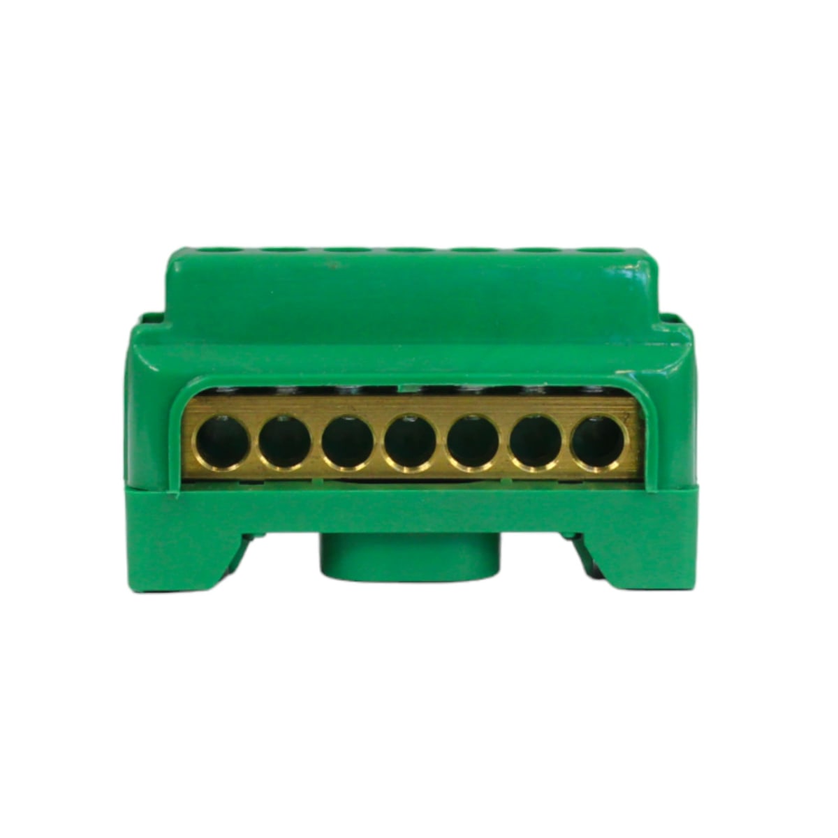 Regleta Riel Din Aislada Tierra Verde 7 Pts 63a | Ferrelectrica ...