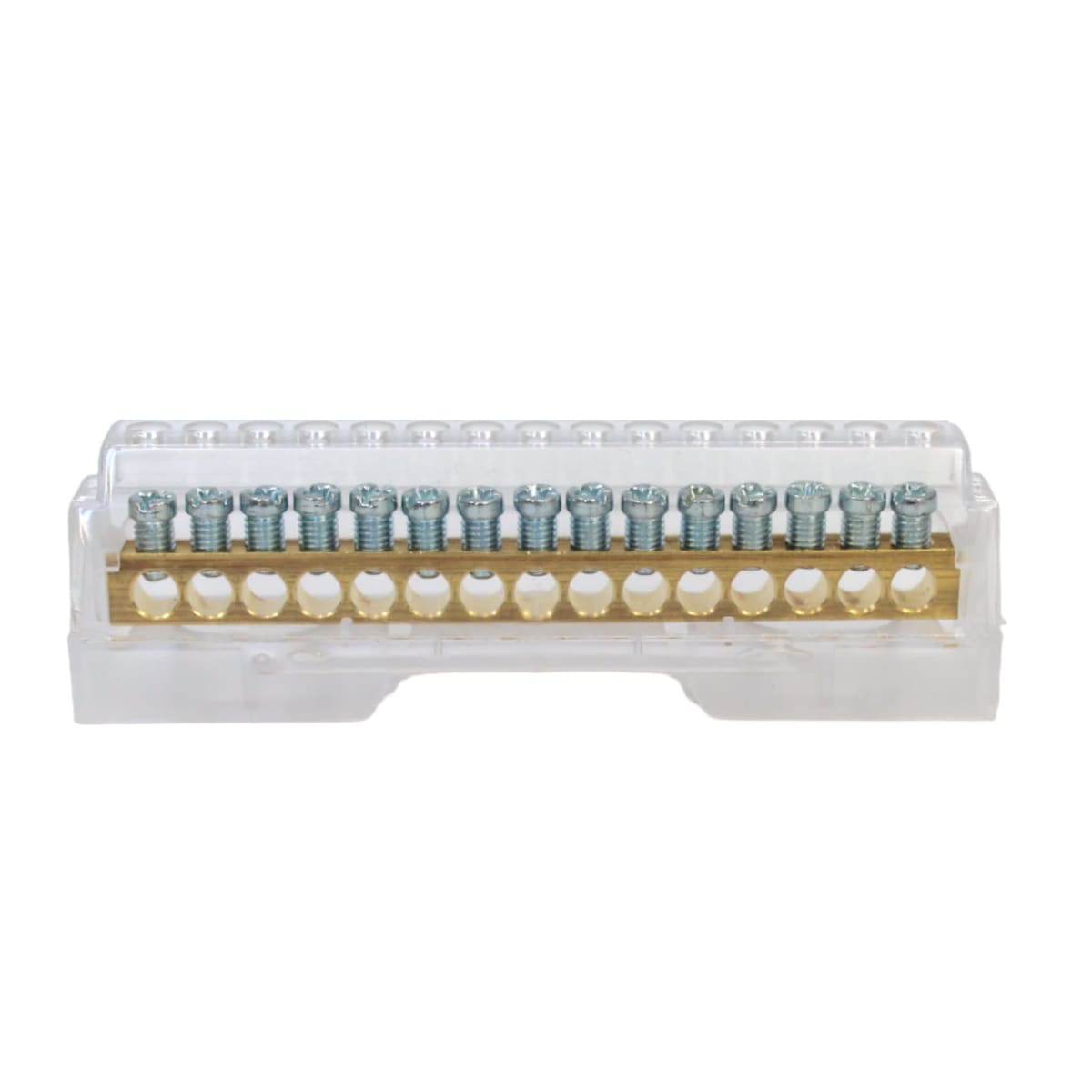 Regleta Riel Din Aislada Neutro Blanca 15 Pts 63A | Ferrelectrica ...