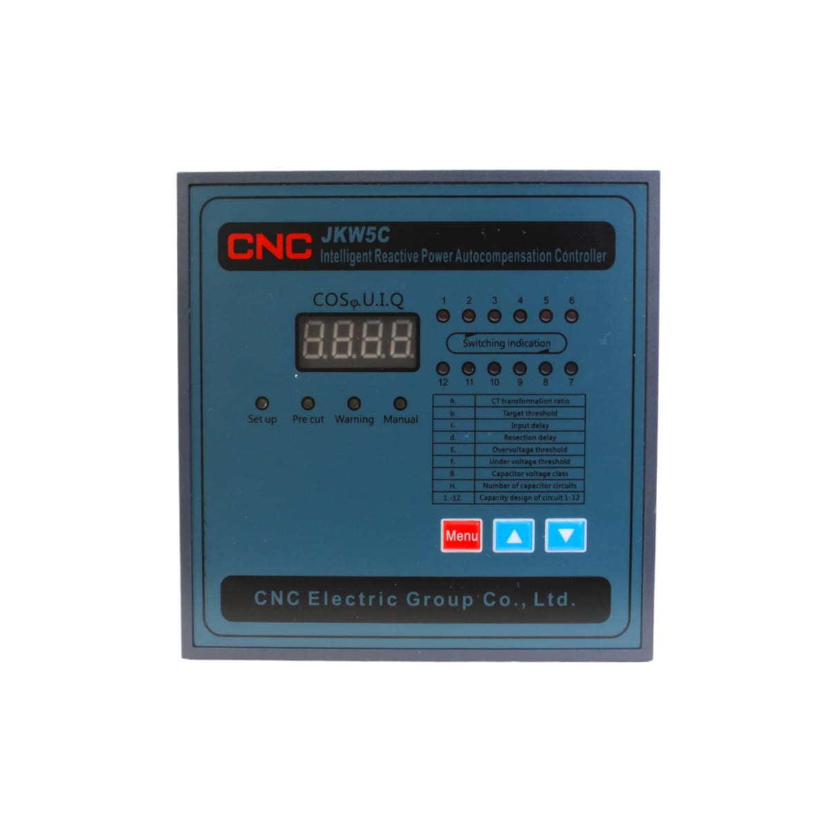 Controlador factor de potencia 6 pasos JKW5C-6 380V CNC | Ferrelectrica SPA